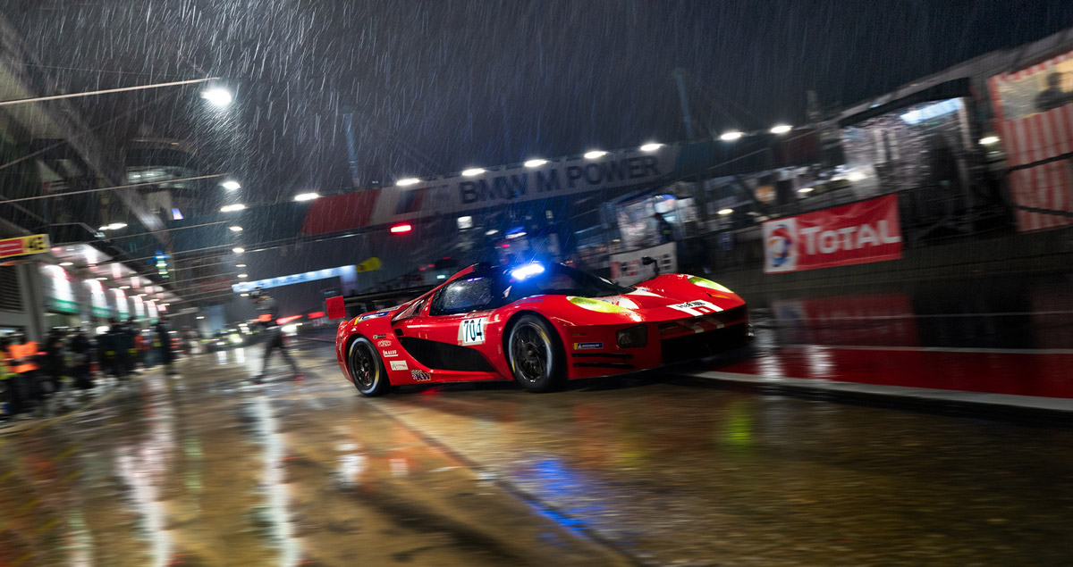 Debut race for the new SCG 004C at the 6 Hours of Nürburgring after few ...